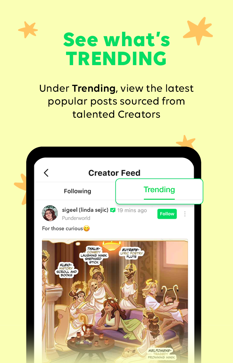 Introducing Creator Feed – WEBTOON CANVAS