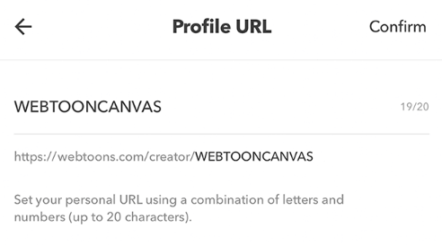 Setting up or Editing Your Creator Profile – WEBTOON CANVAS
